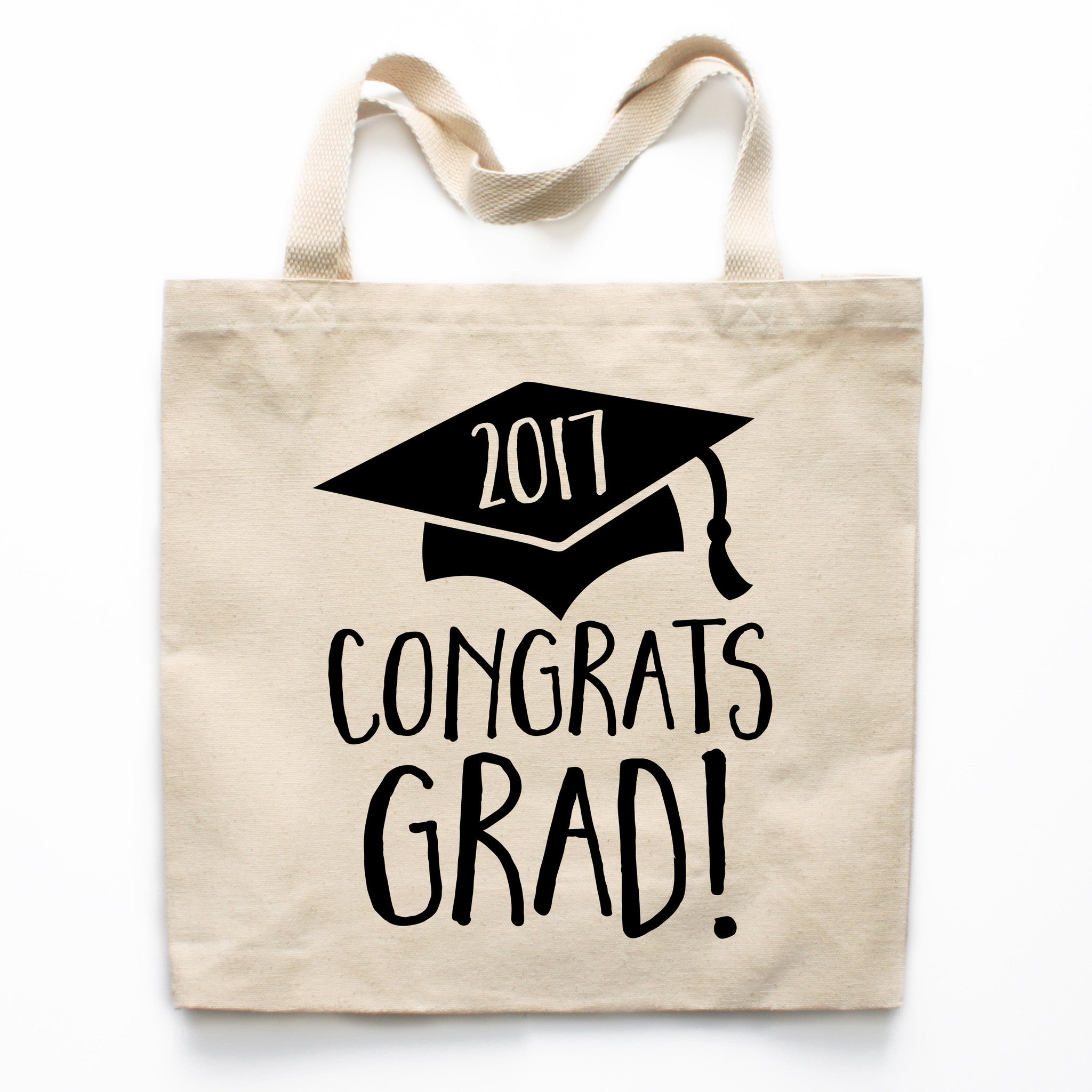 Congrats Grad Graduation Canvas Tote Bag – Heart & Willow Prints