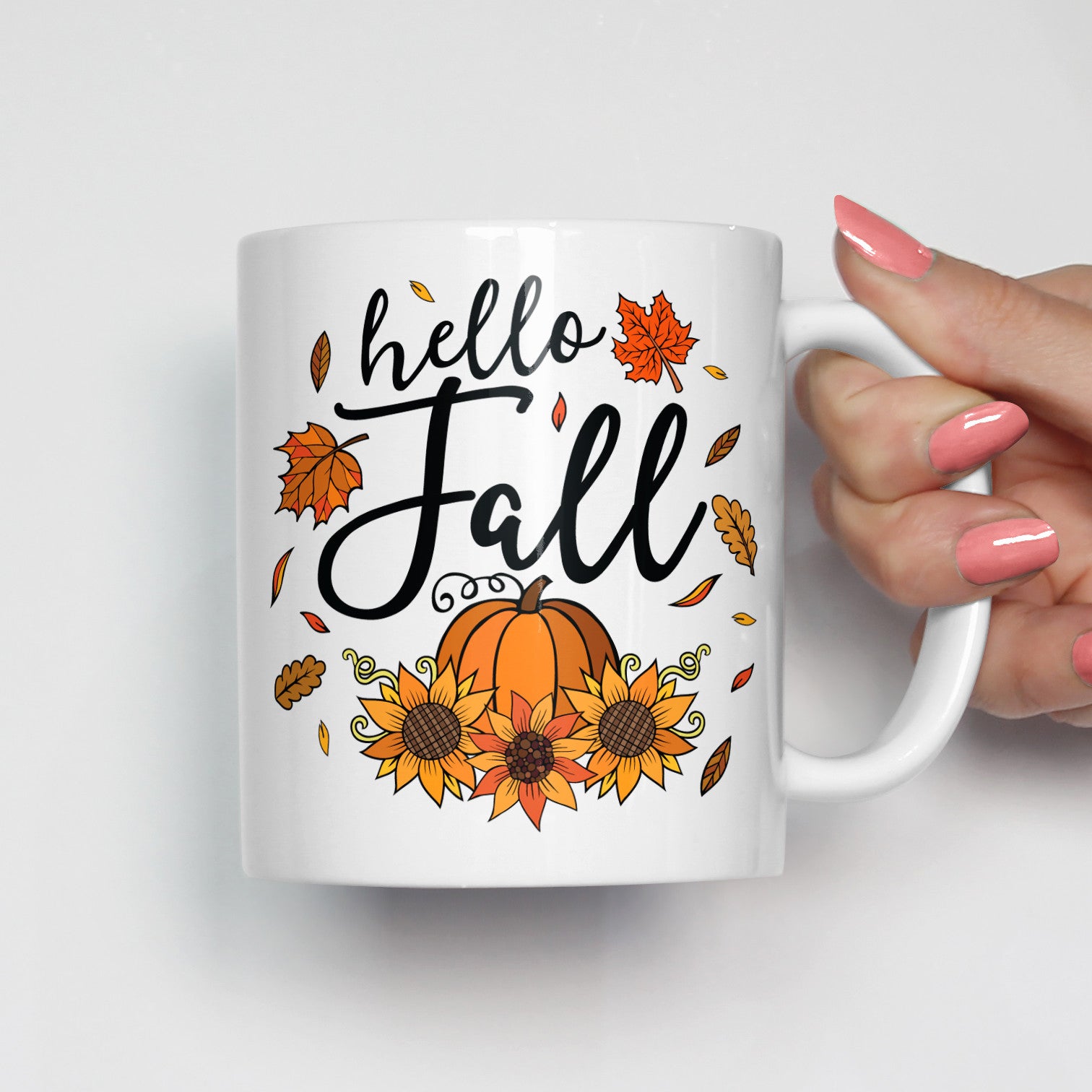 Hello Fall Mug – Heart & Willow Prints