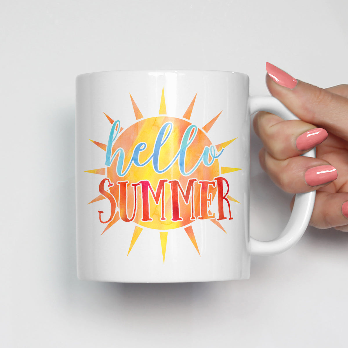 Hello Summer Mug – Heart & Willow Prints